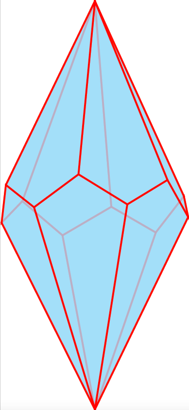 Hexagonal Trapezohedron – TikZ.net