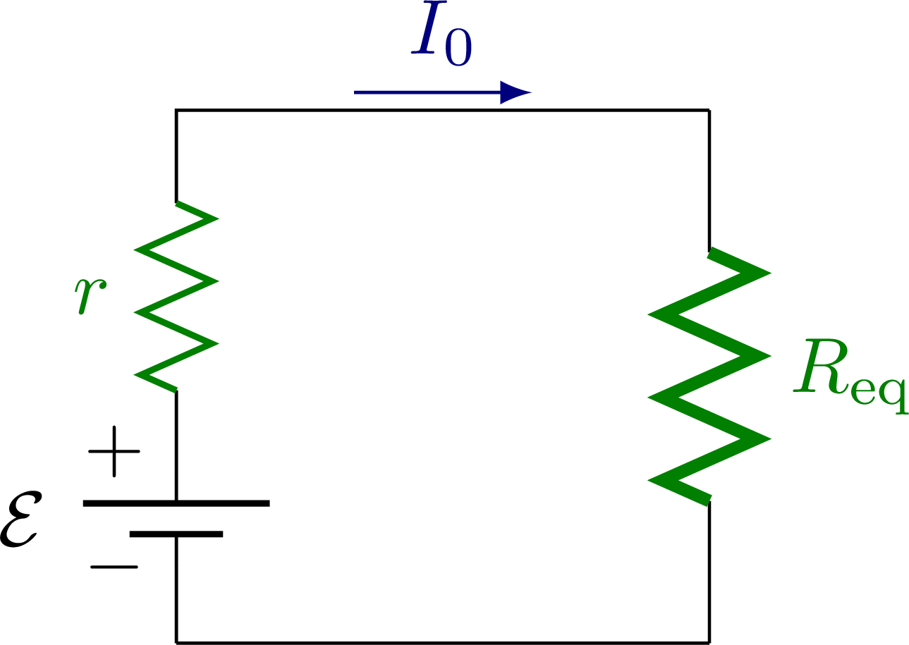Circuit with resistors & Kirchhoff’s laws – TikZ.net