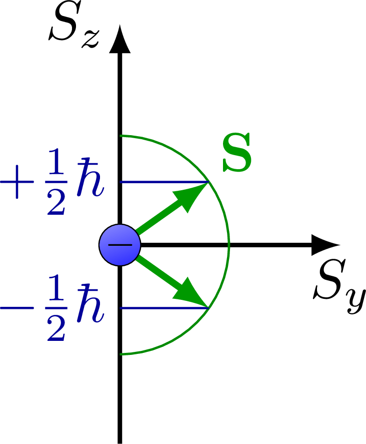 Quantization of spin and angular momentum – TikZ.net